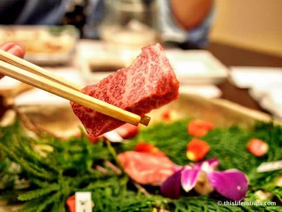 Eating Kobe Beef in Osaka…Sort of - This Life in Trips