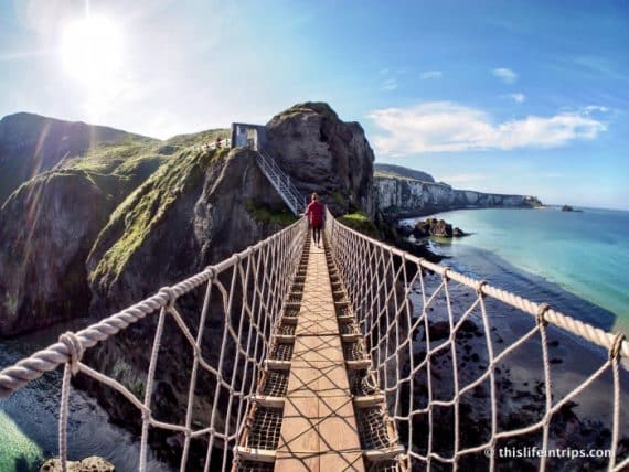Visiting Carrick-a-Rede Rope Bridge | A Northern Ireland Must