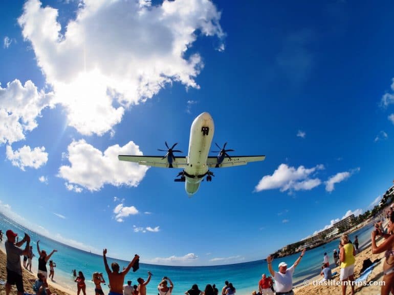 Visiting Maho Beach - St. Maarten's Beach for the AvGeeK