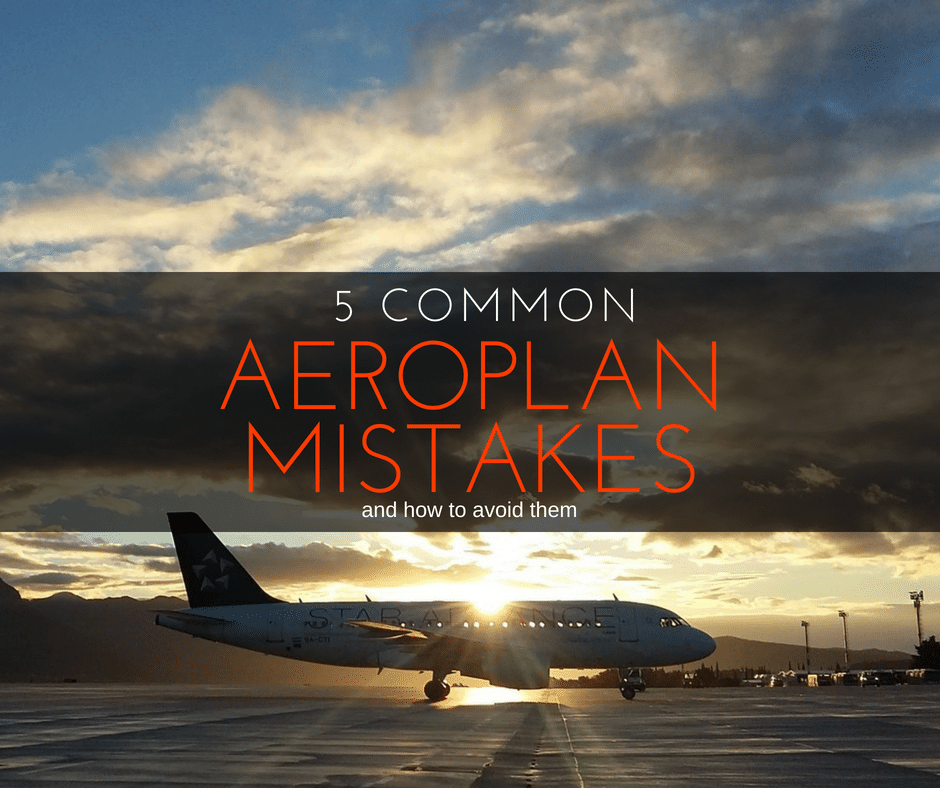 5 AEROPLAN MISTAKES TO AVOID WHEN CASHING IN YOUR POINTS