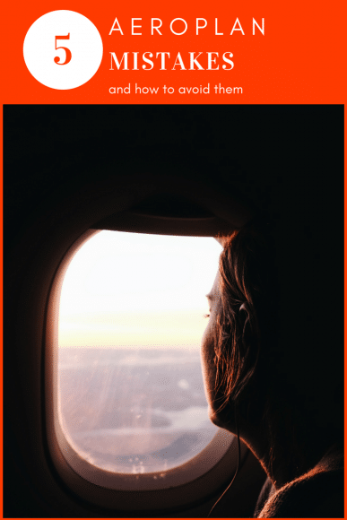 5 AEROPLAN MISTAKES TO AVOID WHEN CASHING IN YOUR POINTS