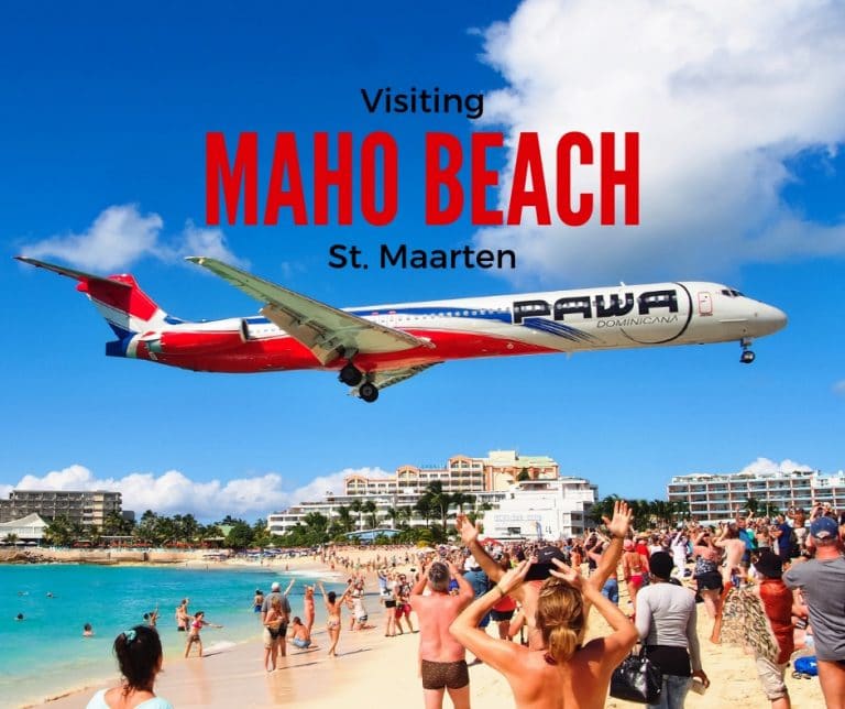 Visiting Maho Beach - St. Maarten's Beach for the AvGeeK