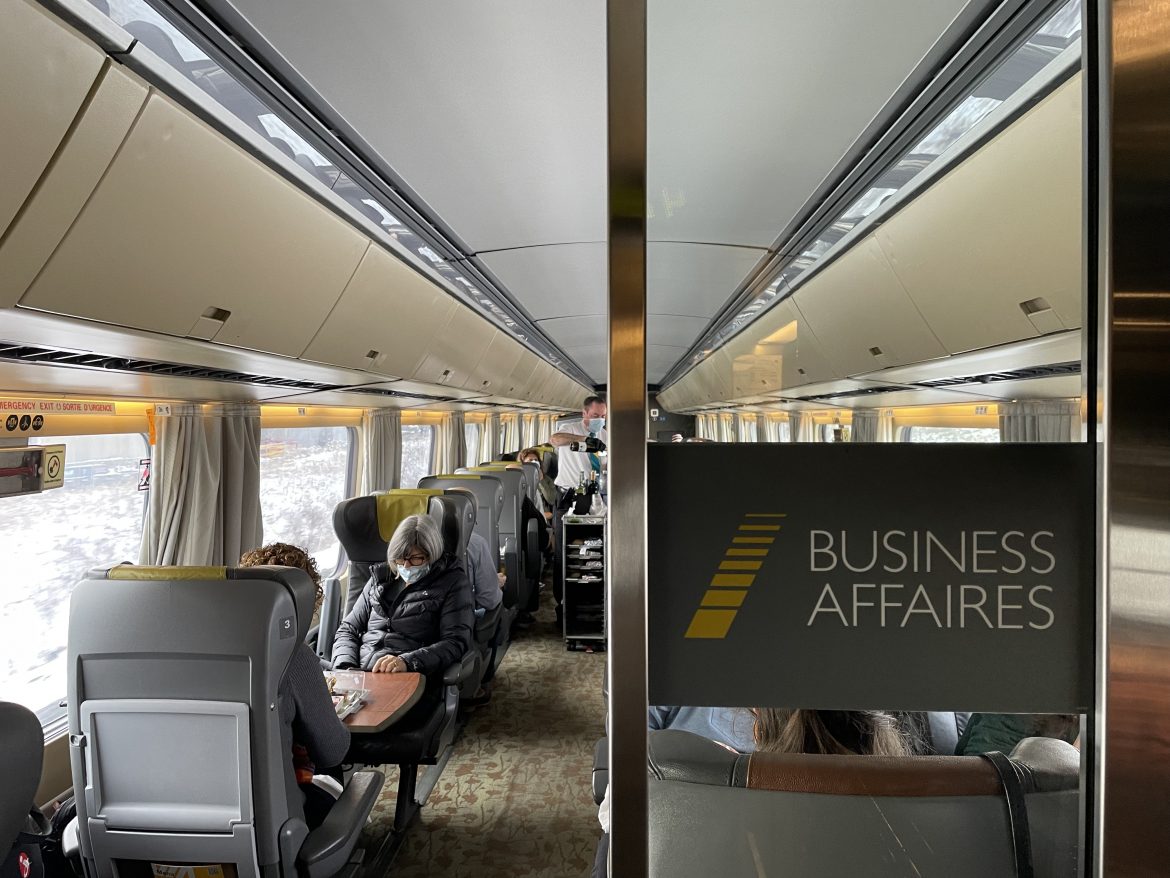 Is VIA Rail Business Class Worth The Upgrade? Let's Find Out