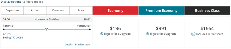 Air Canada eUpgrade Credits – How To Unlock and Maximize Their Value