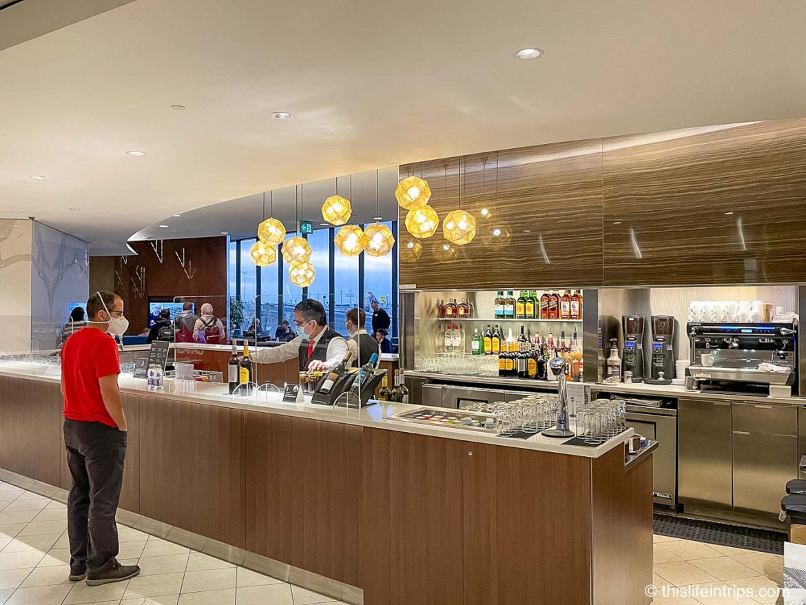 Calgary Maple Leaf Lounge Review - YYC Domestic Departures