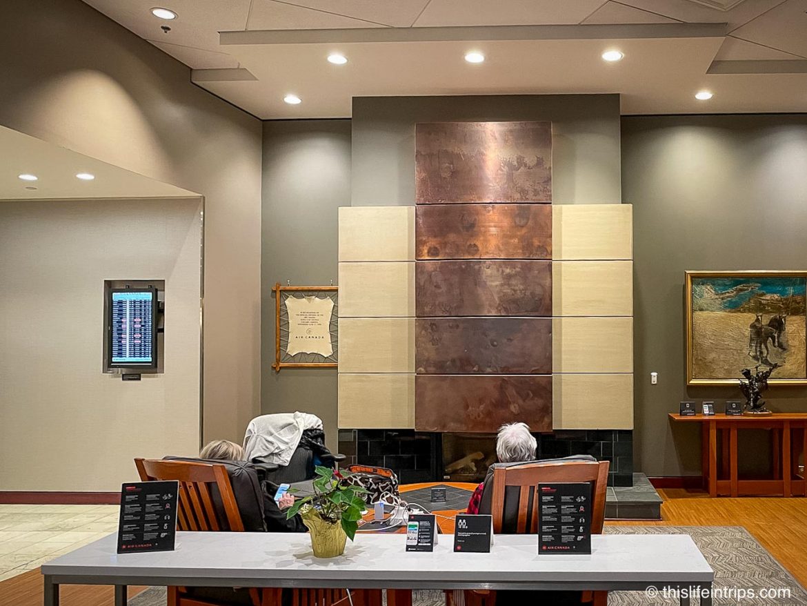 Calgary Maple Leaf Lounge Review - YYC Domestic Departures