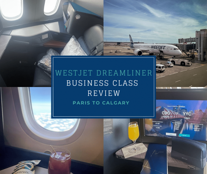 WestJet Dreamliner Business Class Review: Paris to Calgary
