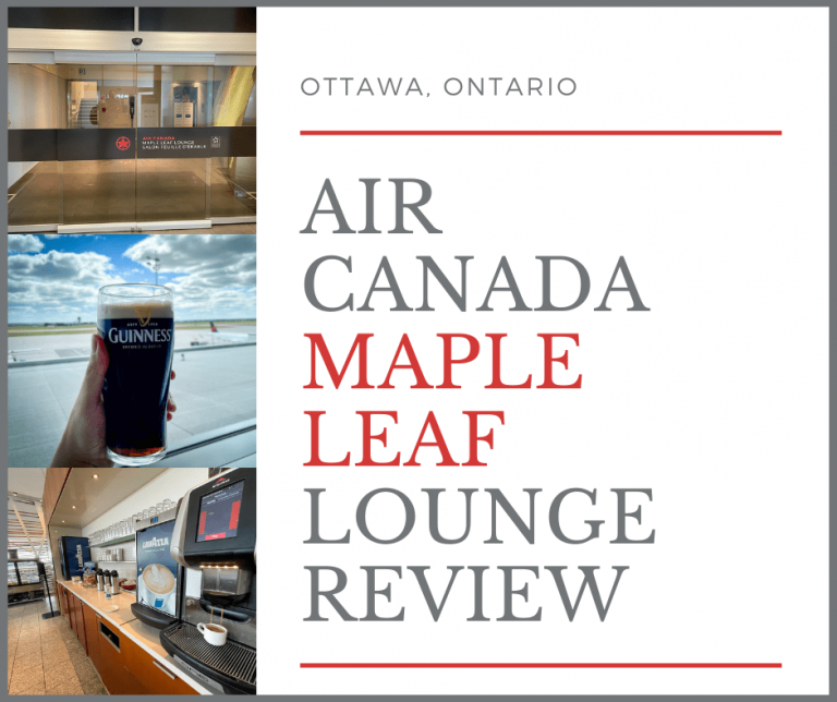 Ottawa Maple Leaf Lounge Review: Lacking a Little WOW at YOW