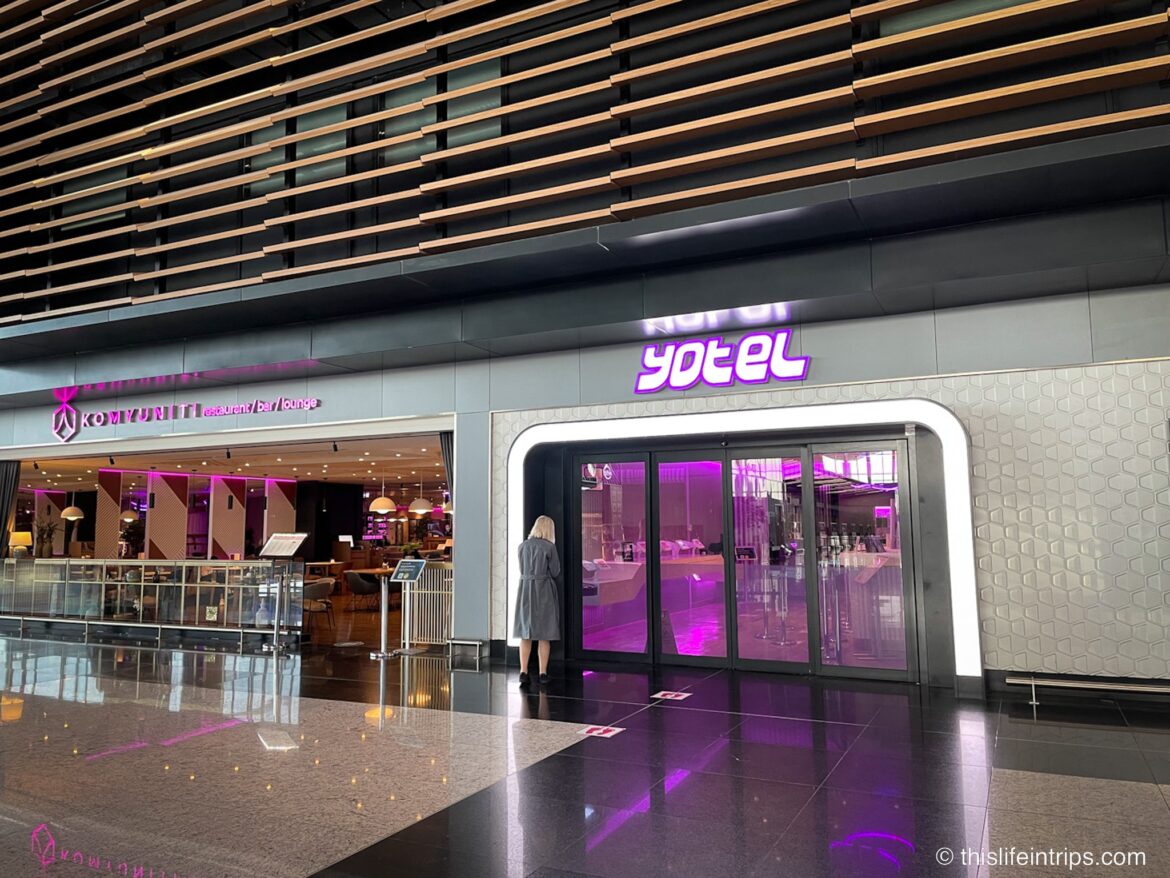 Yotel Istanbul Airport Landside Hotel Review