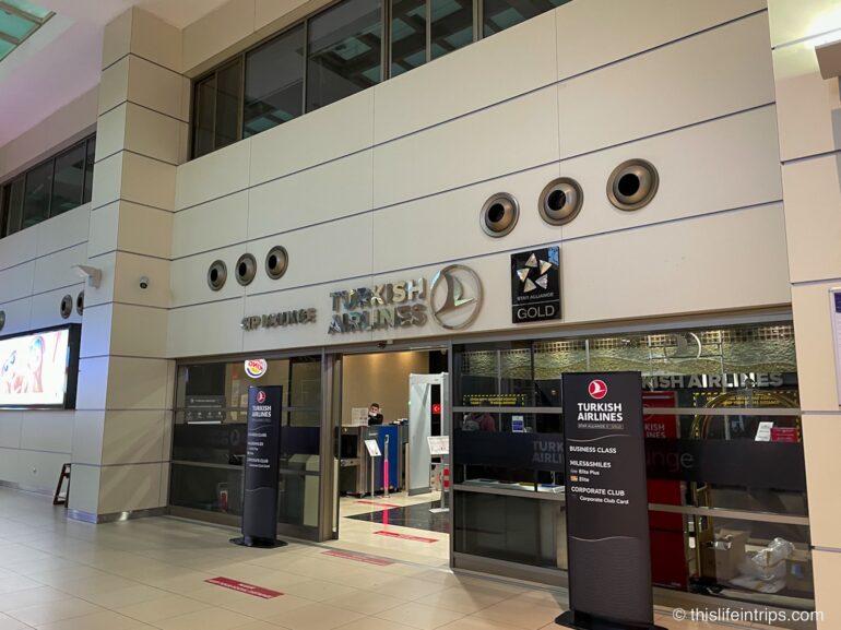 Turkish Air Lines CIP Lounge Antalya Airport Review
