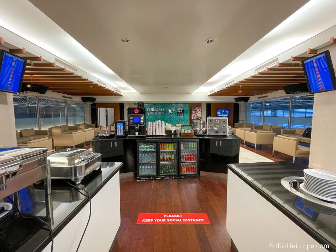 Turkish Air Lines CIP Lounge Antalya Airport Review