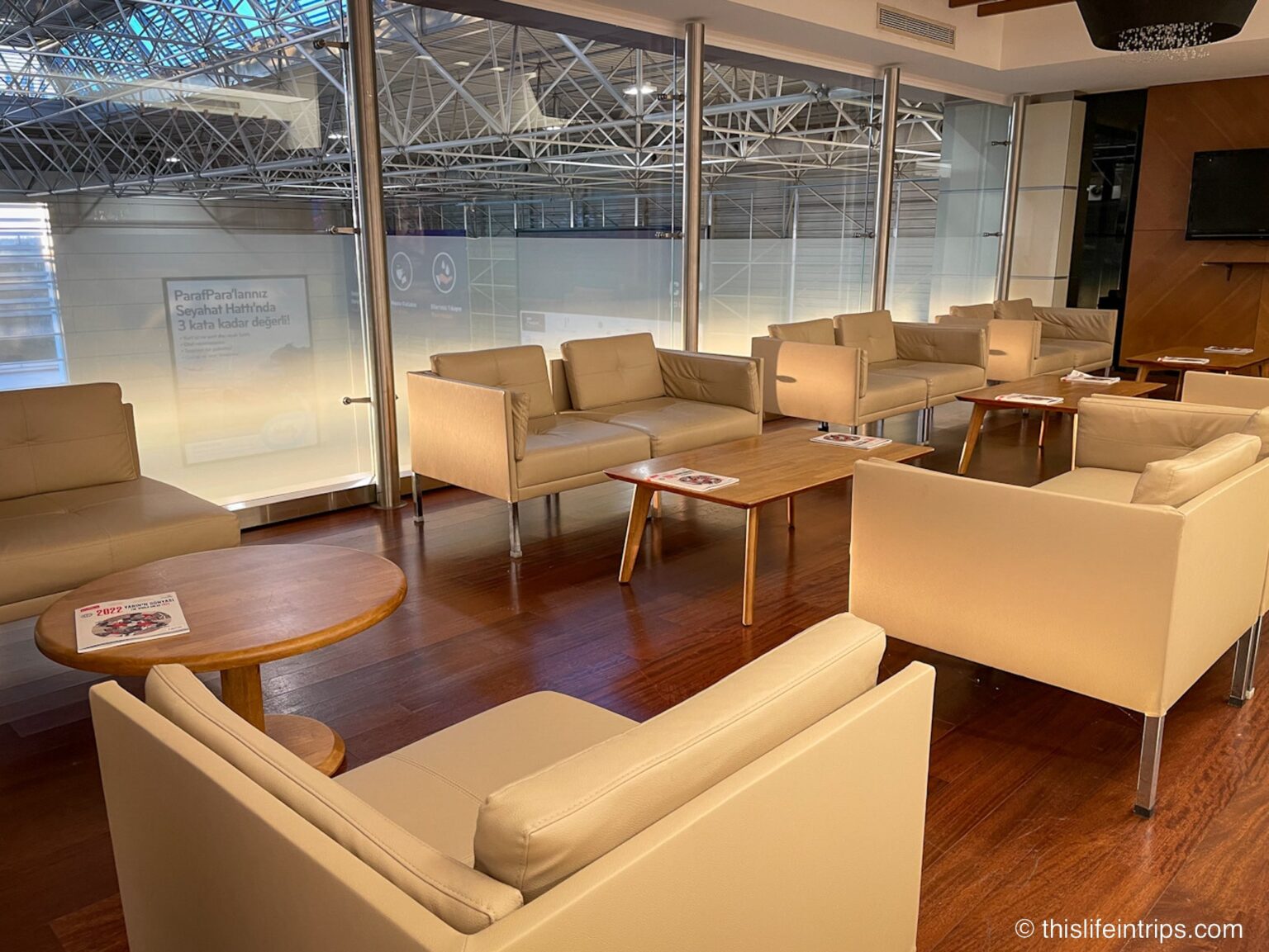 Turkish Air Lines CIP Lounge Antalya Airport Review