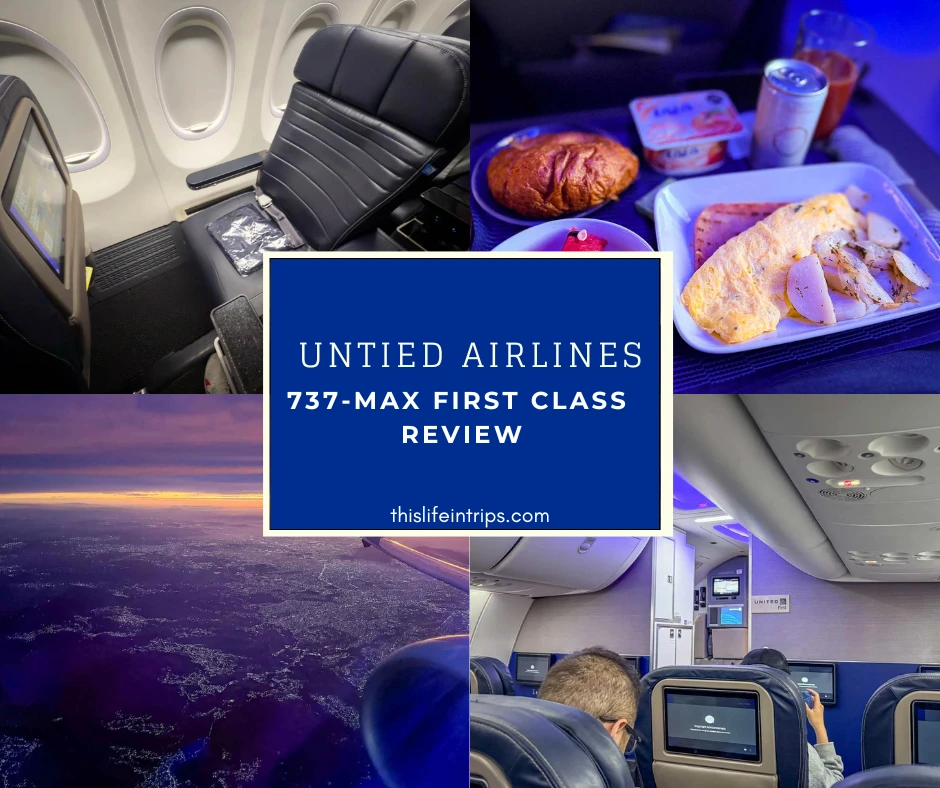 United 737 First Class Review: Seat, Meal, WiFi & More